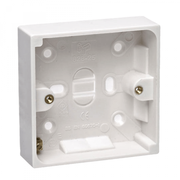Back Box White PVC – Attock Network Products